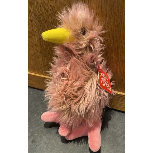 Gund | Toys | Vintage Gund Kilowatt Plush Bird 5228 Pink 993 Rare W Tag ...